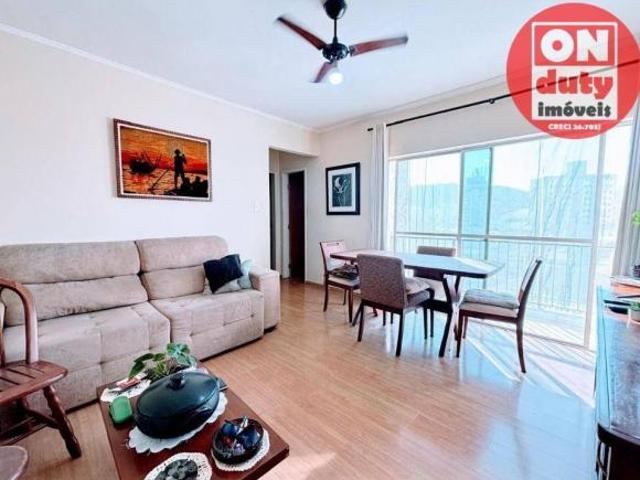 Apartamento à venda, 71 m². com Varanda Campo Grande Santos/SP