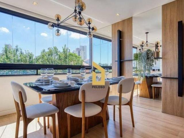 Apartamento à venda | 71,60m² | 2 dormitórios | 1 suíte | varanda gourmet | 1 vaga | Santa Teresinha