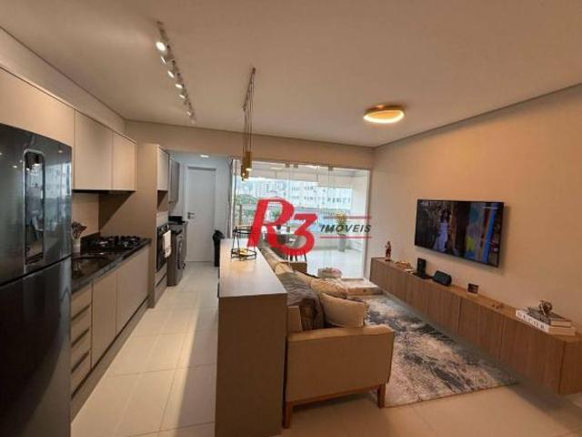Apartamento à venda, 72 m² por R$ 830.000,00 Campo Grande Santos/SP