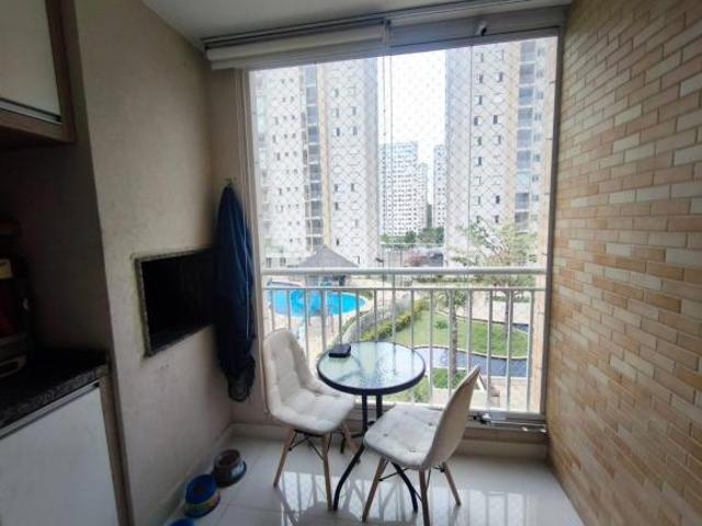 Apartamento à venda, 72m², sala amplia e Varanda Gourmet, Campo Grande SP