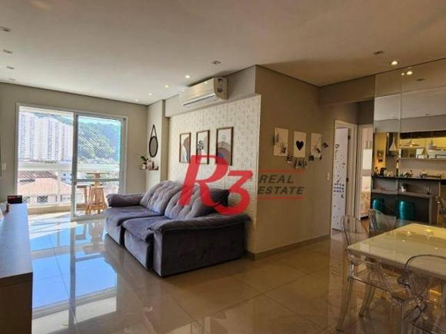 Apartamento à venda, 85 m² por R$ 929.000,00 Marapé Santos/SP