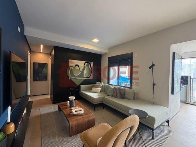 APARTAMENTO A VENDA 86 M² 2 SUÍTES +LAVABO MOBILIADO 1 VAGA BROOKLIN