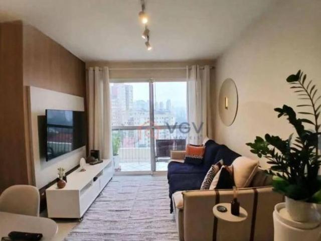 Apartamento à venda, 87 m² por R$ 1.098.000,00 Vila Guarani Zona Sul São Paulo/SP