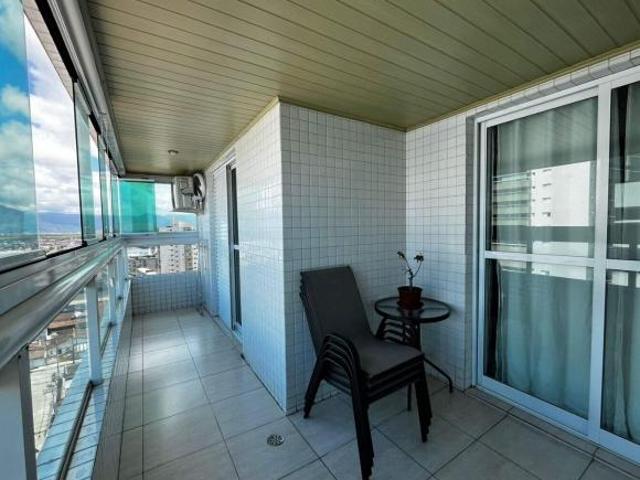 Apartamento à venda no Bairro Aviação Praia Grande/SP | 2 dorms, suíte, varanda gourmet e 1 vaga