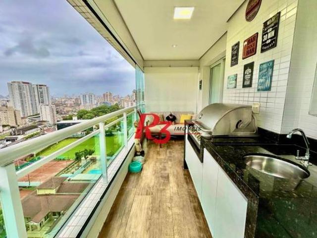 Apartamento à venda, 87 m² por R$ 999.000,00 José Menino Santos/SP
