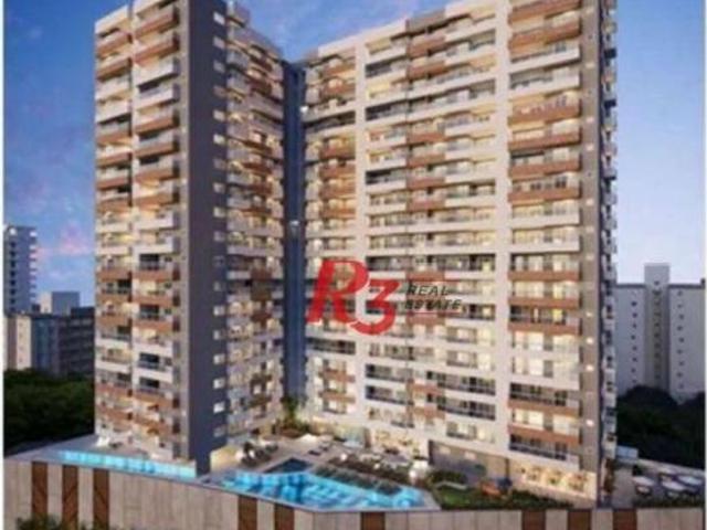 Apartamento à venda, 89 m² por R$ 1.350.000,00 Encruzilhada Santos/SP