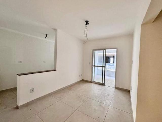 Apartamento à venda no Bairro Aviação Praia Grande — 2 dorm, 1 suíte, varanda gourmet e lazer