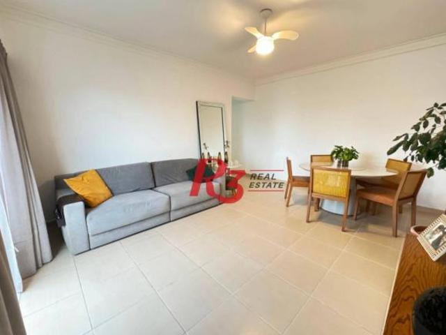 Apartamento à venda, 80 m² por R$ 680.000,00 Macuco Santos/SP