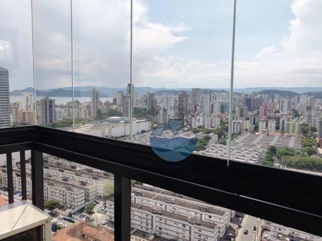 Apartamento à venda, 82 m² por R$ 1.595.000,00 Aparecida Santos/SP