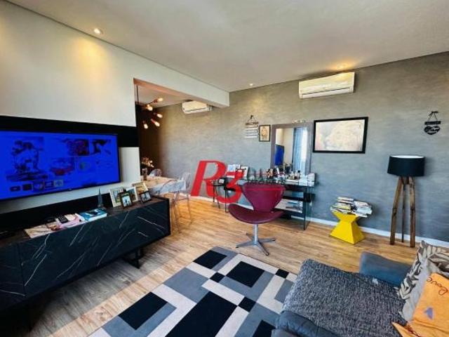 Apartamento à venda, 82 m² por R$ 1.020.000,00 Gonzaga Santos/SP