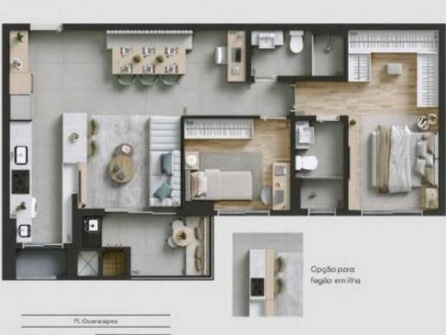 Apartamento à venda, 82 m² por R$ 1.280.430,00 Vila Izabel Curitiba/PR