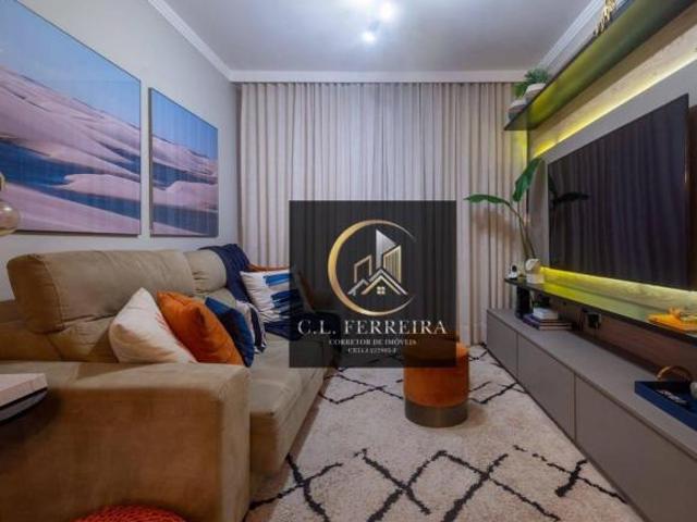 Apartamento à venda, 82 m² por R$ 580.000,00 Vila Assunção Praia Grande/SP