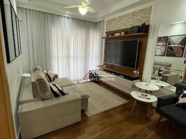 Apartamento à venda, 82 m² por R$ 990.000,00 Campo Grande Santos/SP