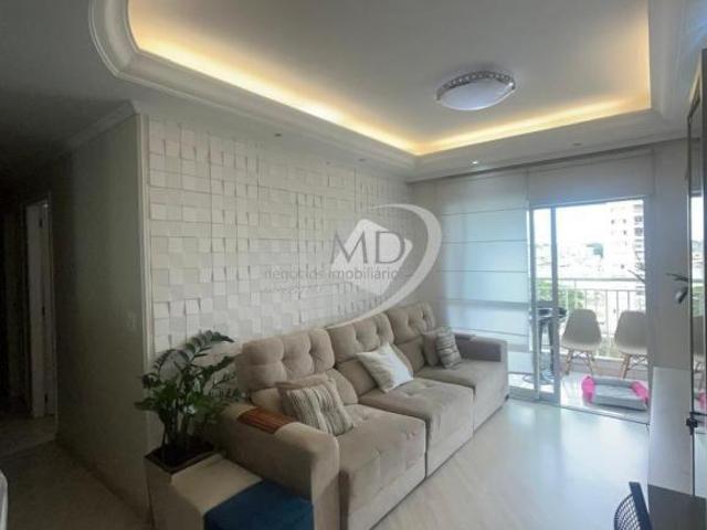 Apartamento à venda, 83 m², 3 quartos, 1 suite, sala varanda gourmet, 2 vagas, São Caetano do Sul