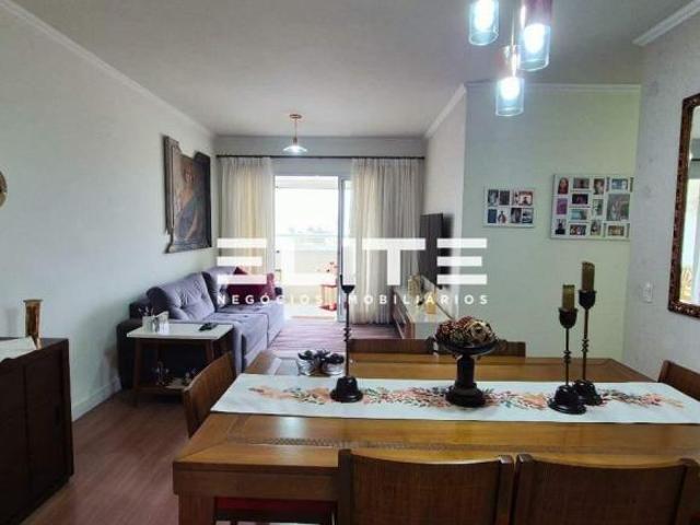 Apartamento à venda, 83m², 2 dormitórios 1 suíte e 2 vagas Vila Bastos, Santo André