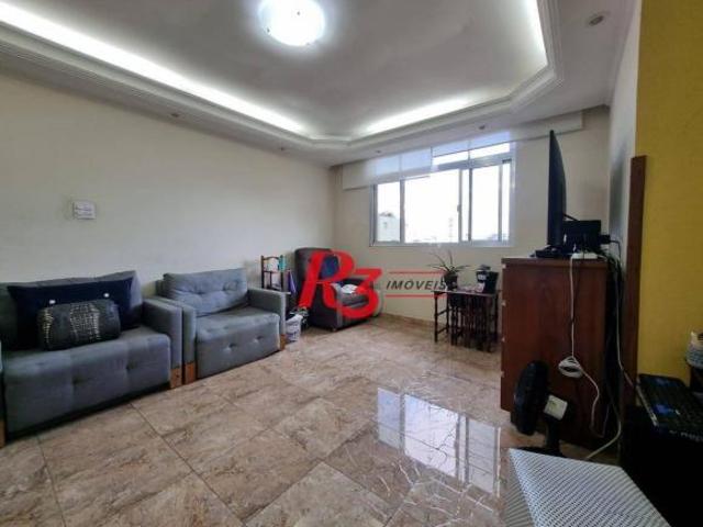 Apartamento à venda, 95 m² por R$ 615.000,00 Marapé Santos/SP