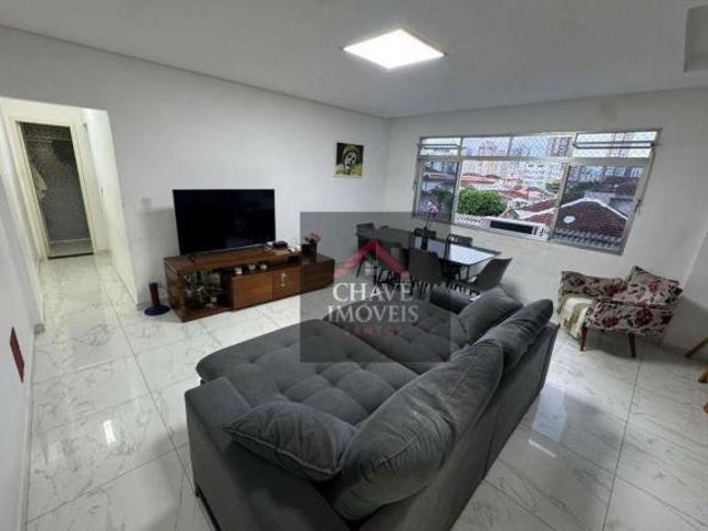 Apartamento à venda, 97 m² por R$ 640.000,00 Campo Grande Santos/SP