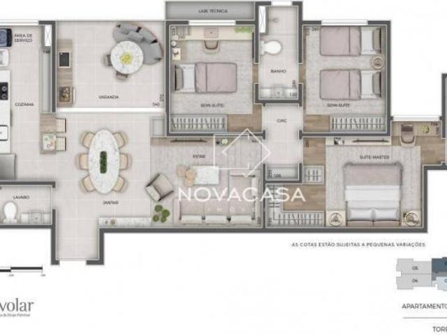 Apartamento à venda, 97 m² por R$ 907.914,00 Jaraguá Belo Horizonte/MG