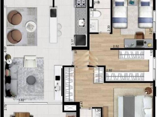 Apartamento à venda, 98 m² por R$ 1.079.255,00 Centro Guarulhos/SP
