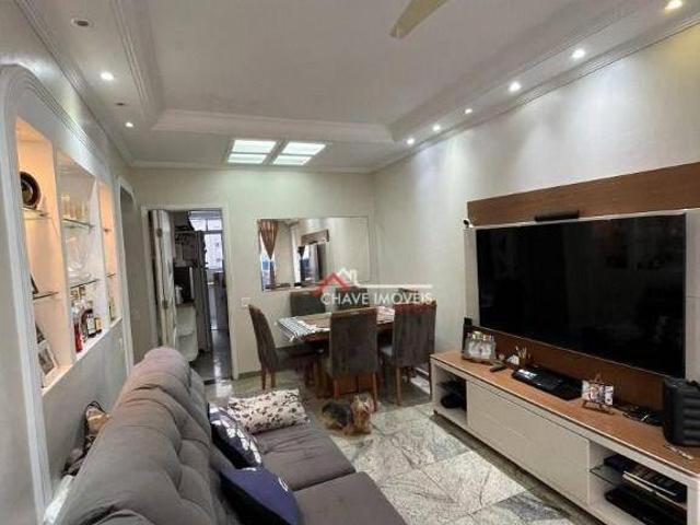 Apartamento à venda, 98 m² por R$ 947.000,00 Aparecida Santos/SP