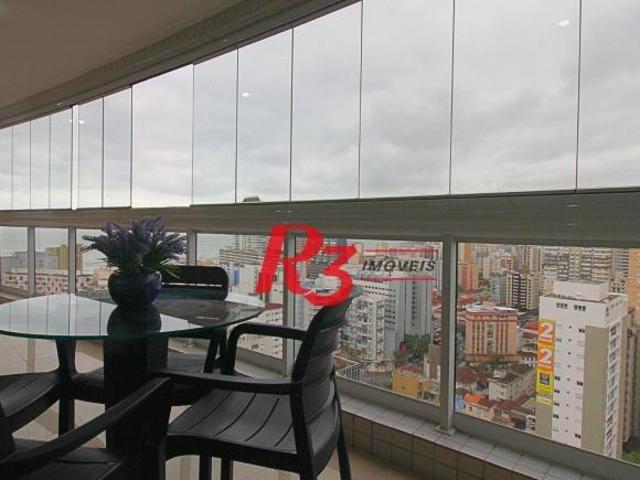 Apartamento à venda, 99 m² por R$ 1.650.000,00 Gonzaga Santos/SP