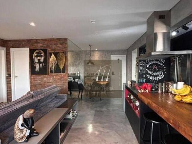 Apartamento á venda, 90 m, 02 suítes,02 vagas, Bairro Cerâmica, São Caetano do Sul, SP
