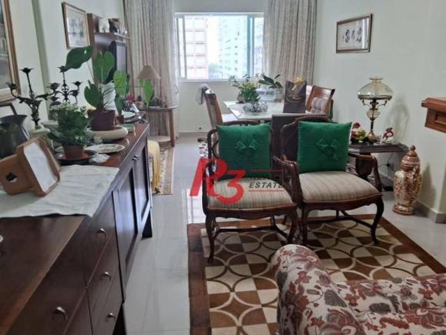 Apartamento à venda, 90 m² por R$ 650.000,00 Boqueirão Santos/SP