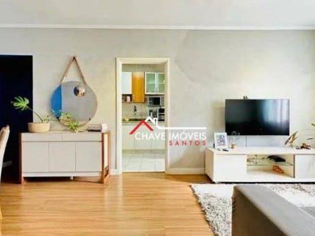 Apartamento à venda, 90 m² por R$ 626.000,00 Aparecida Santos/SP