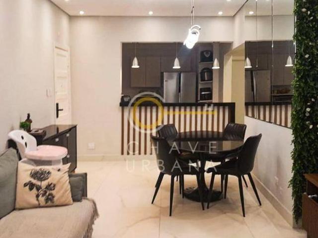 Apartamento com 3 dormitórios à venda, 90 m² por R$ 750.000,00 Gonzaga Santos/SP