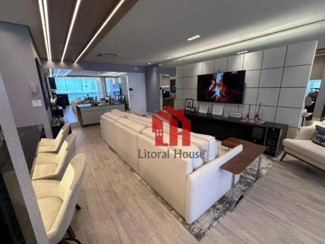 Apartamento à venda, 91 m² por R$ 2.650.000,00 Aparecida Santos/SP