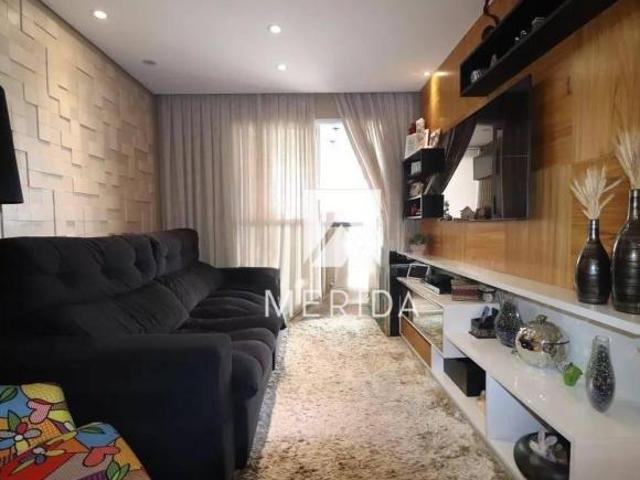 Apartamento com 3 dormitórios à venda, 93 m² por R$ 894.000,00 Vila Valparaíso Santo André/SP