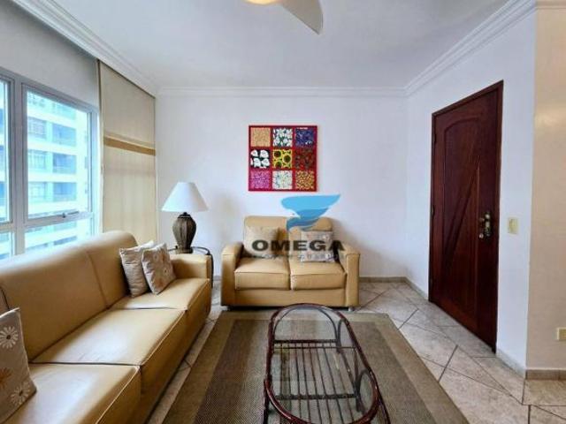 Apartamento à vista na praia da Pitangueiras no Guarujá I Omega Imoveis
