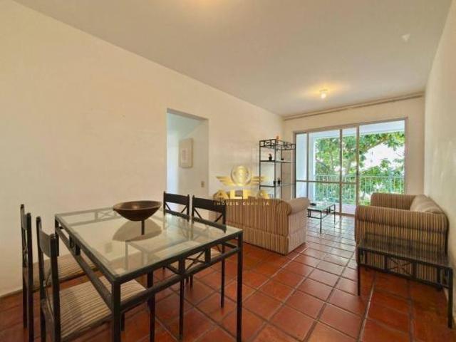 Apartamento a 1 quadra do mar com sacada nas Pitangueiras – Alfa Imóveis Guarujá