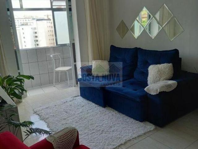 Apartamento a 200 metros da praia, 1 quarto, sala, cozinha. Com vista Panoramica