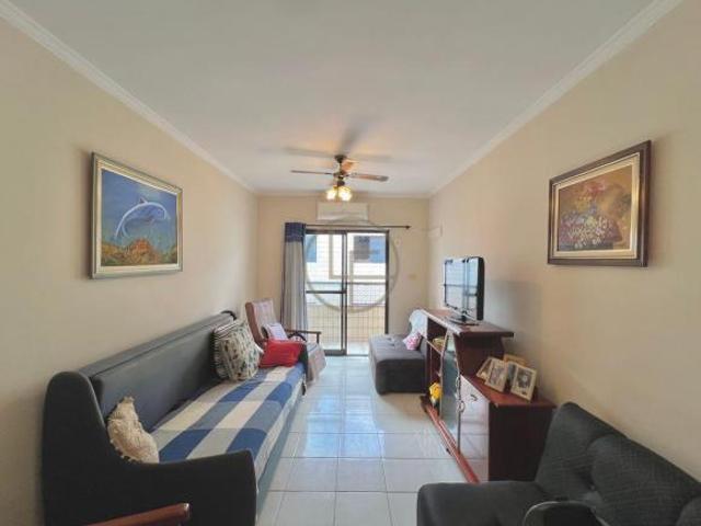 Apartamento a 200 metros da Praia com Sacada Vista Mar e Lazer