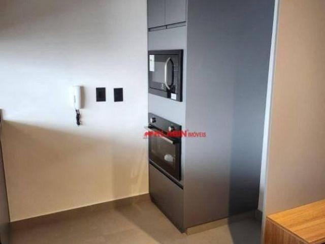 Apartamento à 650m do metro paraíso 1 suíte 1 vaga 44m Lazer completo