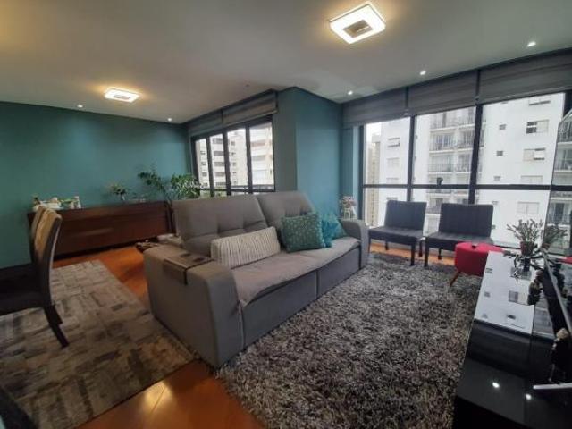 Apartamento Aconchegante no Brooklin Paulista com 122m²!