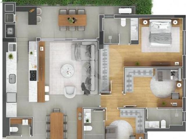 Apartamento Alto da Glória 3 Dormitórios 3 Suítes 2 Vagas Entrega: Julho/2026