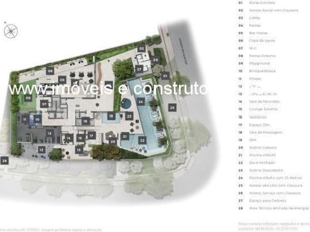 Apartamento Alto da Lapa 223m² 3 e 4 suítes 4 vagas + Depósito Entrega em 2026