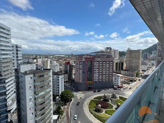 Apartamento Alto Padrão 4 Dormitórios com 3 Suítes e Vista Mar, Guilhermina Praia Grande/SP