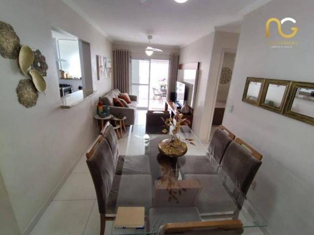 Apartamento com 2 dormitórios à venda, 87 m² por R$ 595.000,00 Aviação Praia Grande/SP