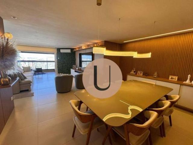 Apartamento alto padrão 210m, 4 suítes, 4 vagas de garagem, varanda gourmet