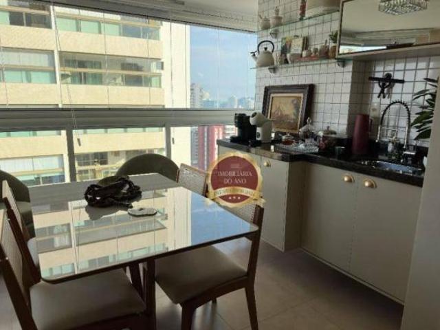 Apartamento Alto Padrão 3 dormitórios, vista mar, Canto do Forte