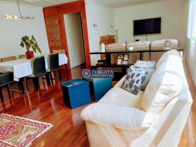Apartamento Alto Padrão 3 Quartos 1 Suíte, 119m², 2 Vagas Pronto para Morar