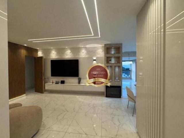 Apartamento Alto Padrão 3 Suítes, 3 Vagas Demarcadas, Automação e Lazer Completo Canto do Forte