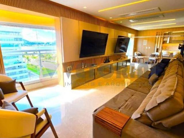 Apartamento Alto Padrão 3 Suítes Vista Mar em condomínio Resort