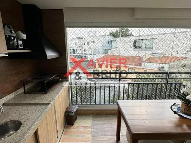 Apartamento alto padrão à venda com 3 quartos e sacada gourmet Próx. metrô e Anália Franco