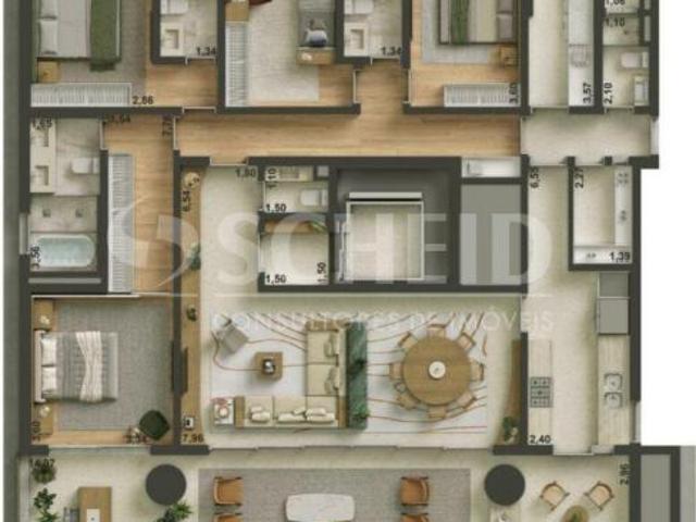 Apartamento Alto Padrão à Venda ISA Brooklin, São Paulo SP