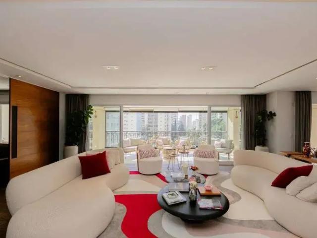 Apartamento Alto Padrão Campo Belo 4 suítes, 5 vagas, torre única, 346