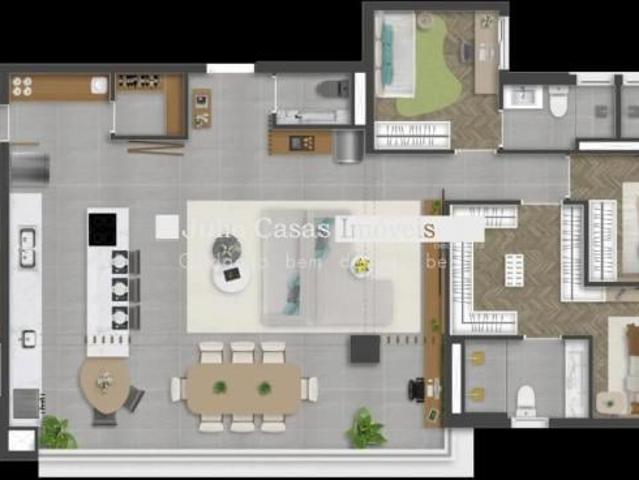 Apartamento Alto Padrão com 151 m² com 3 suítes e Sala de Estar Ampliada, no Alto da Boa Vista!